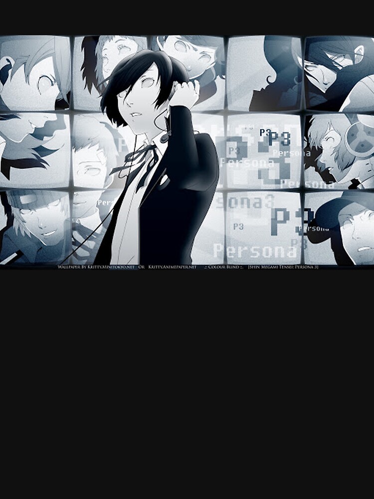 "Persona 3" T-shirt for Sale by hexmaniaczelda | Redbubble | persona t ...