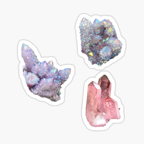 "crystal sticker pack/set" Sticker for Sale by hopecreations | Redbubble