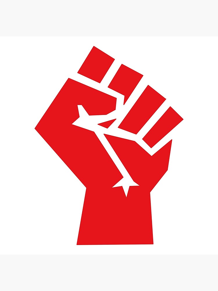 "Power Fist (Red Version)" Poster for Sale by GillyTheGhillie | Redbubble