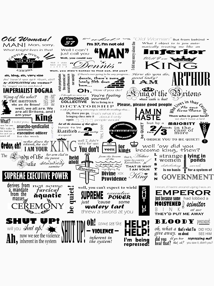 "Monty Python Constitutional Peasants" T-shirt by maggikarp | Redbubble