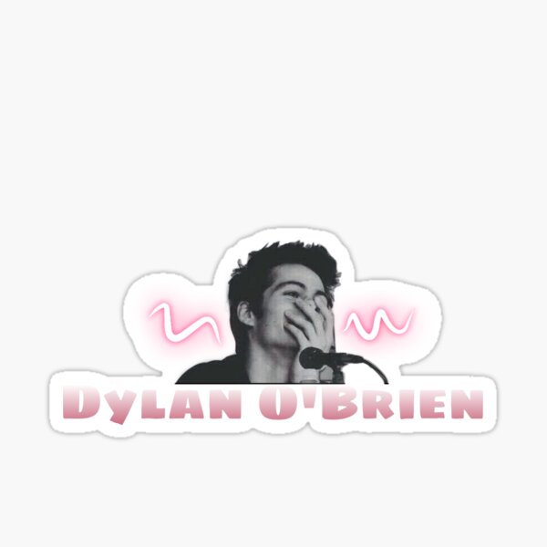 "Dylan O’Brien sticker " Sticker for Sale by Kekaaai | Redbubble
