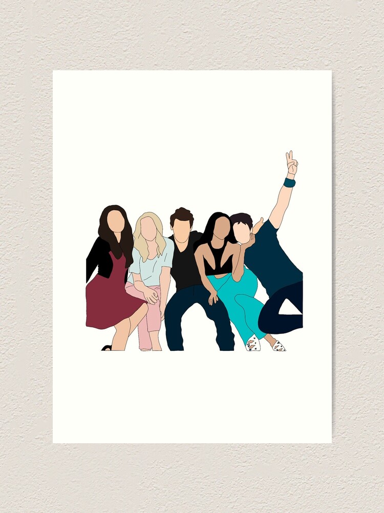 "Tvd cast photo" Art Print for Sale by Jennaross8 | Redbubble