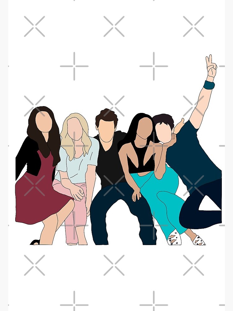 "Tvd cast photo" Art Print for Sale by Jennaross8 | Redbubble