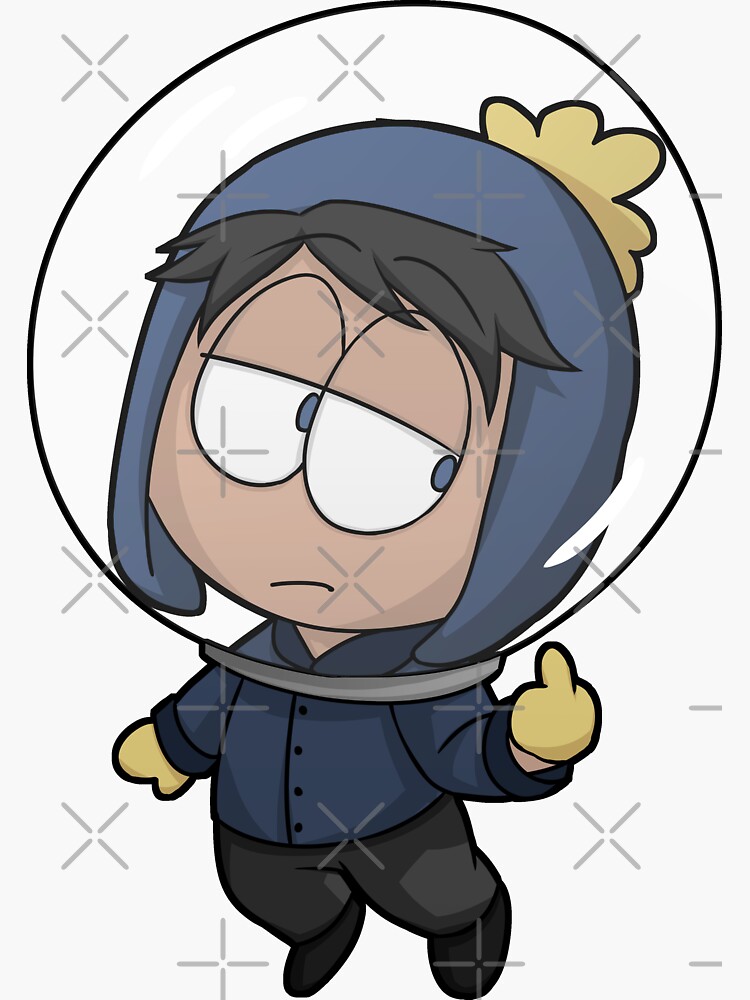 "Spaceman Craig" Sticker for Sale by iiamti | Redbubble