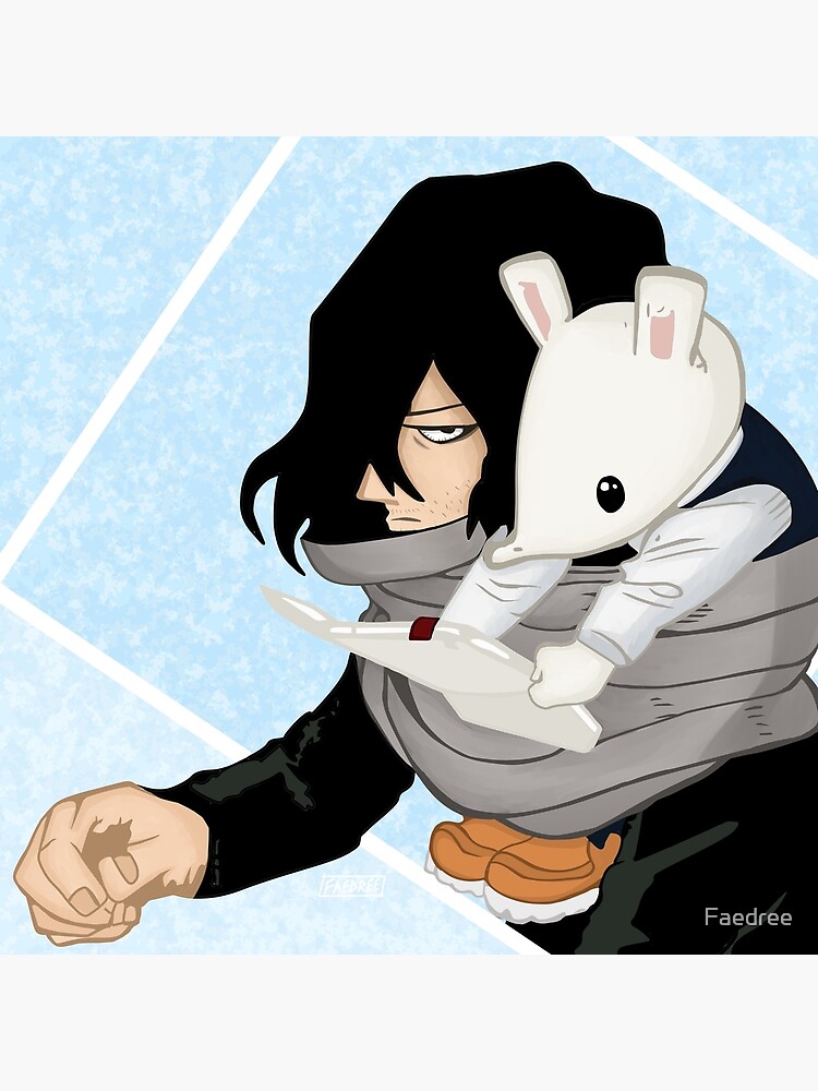 "Aizawa and Nezu" Poster by Faedree | Redbubble