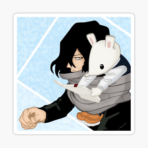 "Aizawa and Nezu" Sticker for Sale by Faedree | Redbubble