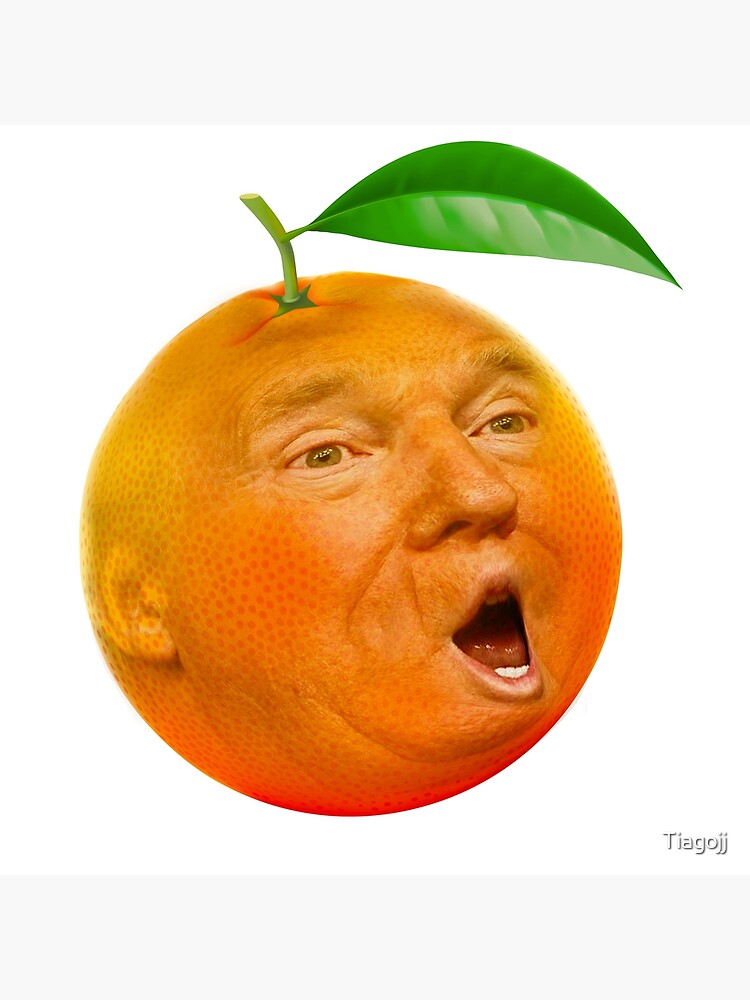 "Trump Orange" Poster for Sale by Tiagojj | Redbubble