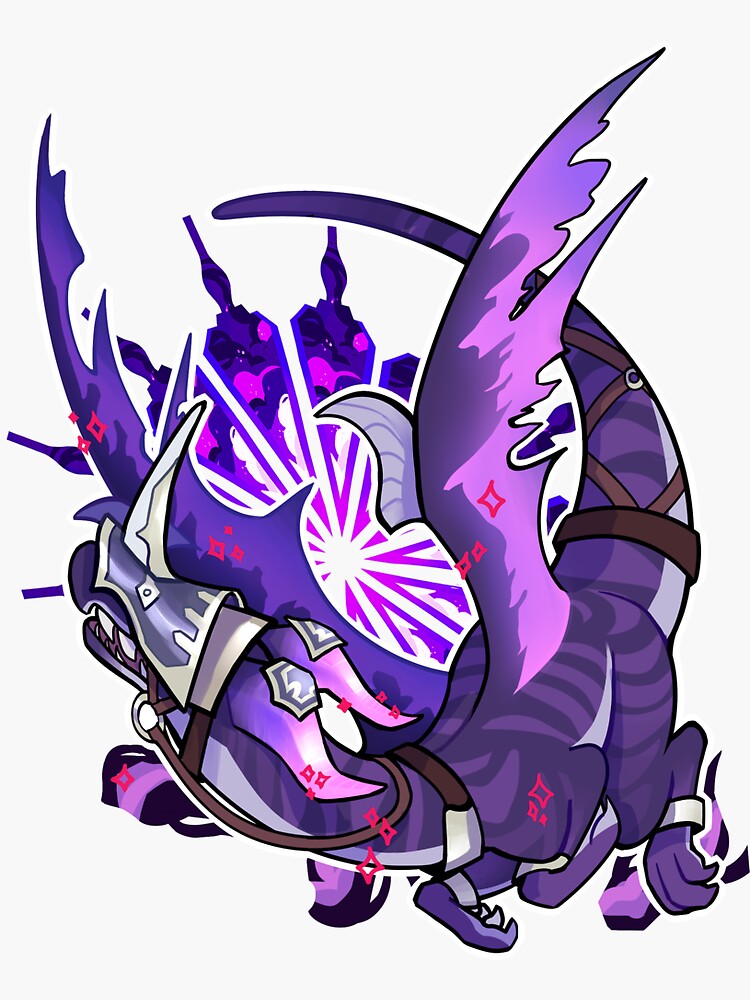 "Shadow Gwiber" Sticker for Sale by acheyri | Redbubble