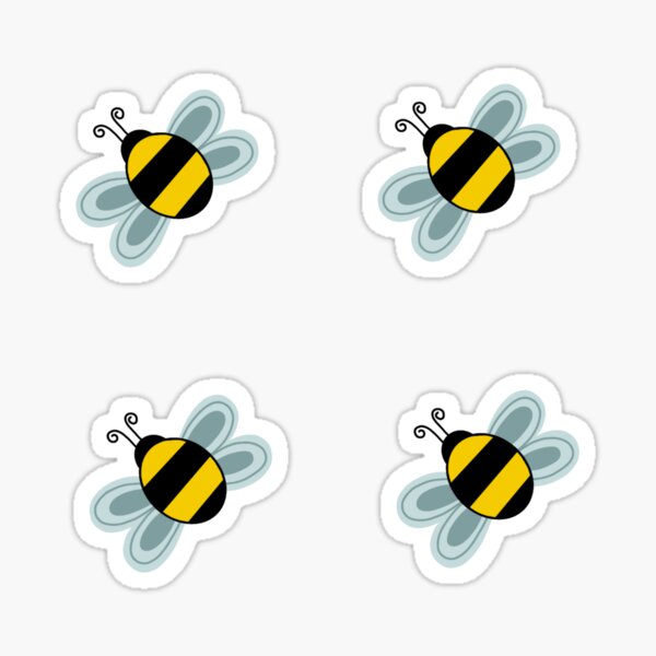 "bumblebee sticker pack" Sticker by groovyvybes | Redbubble