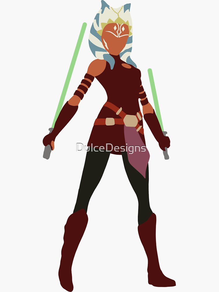 "Padawan Tano" Sticker for Sale by DulceDesigns | Redbubble