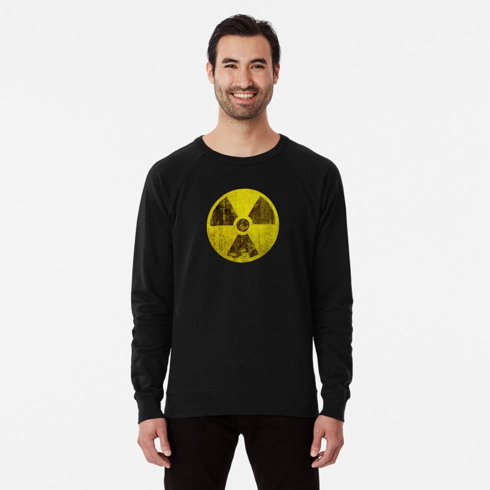 "Rusted Radioactive Symbol" Sticker for Sale by staticnoise | Redbubble