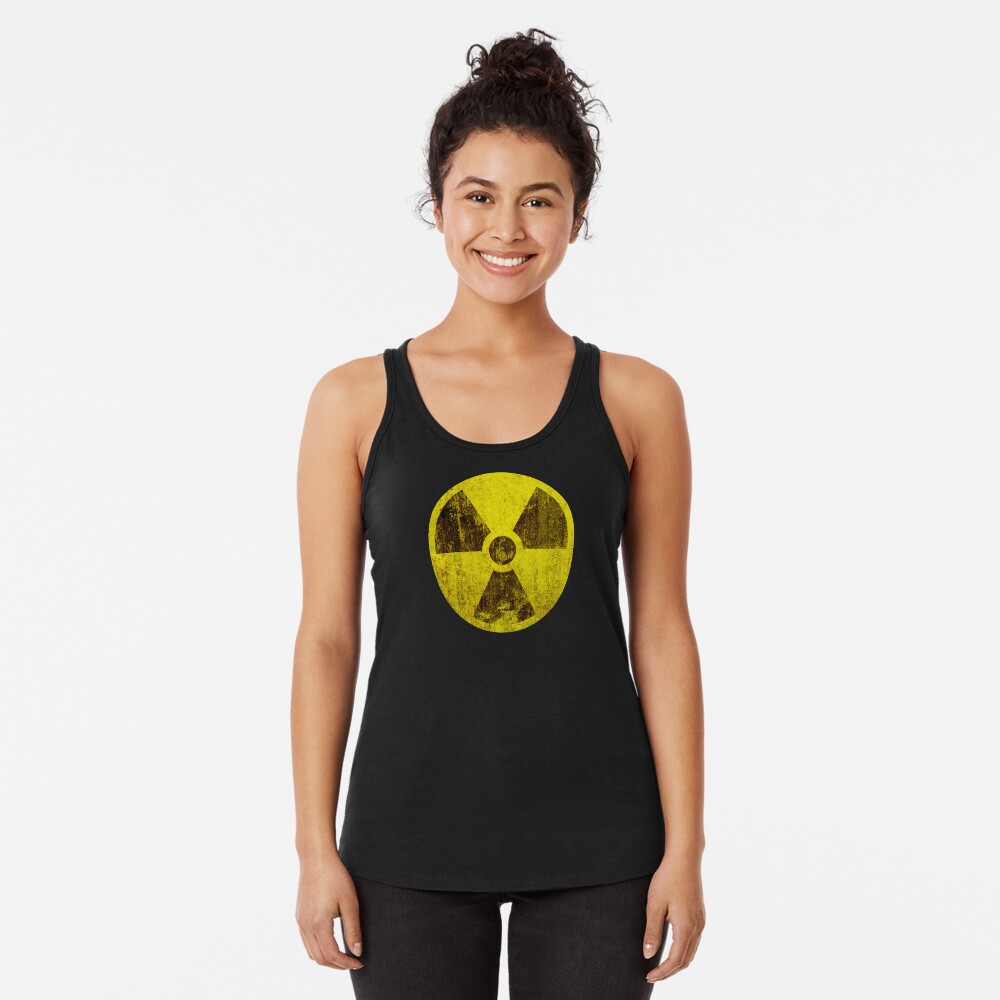 "Rusted Radioactive Symbol" Sticker for Sale by staticnoise | Redbubble
