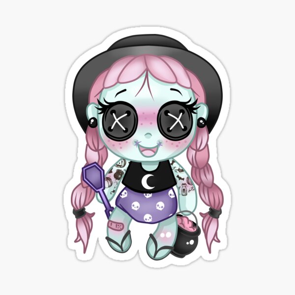 "Moon Tan" Sticker for Sale by CherryMartini | Redbubble