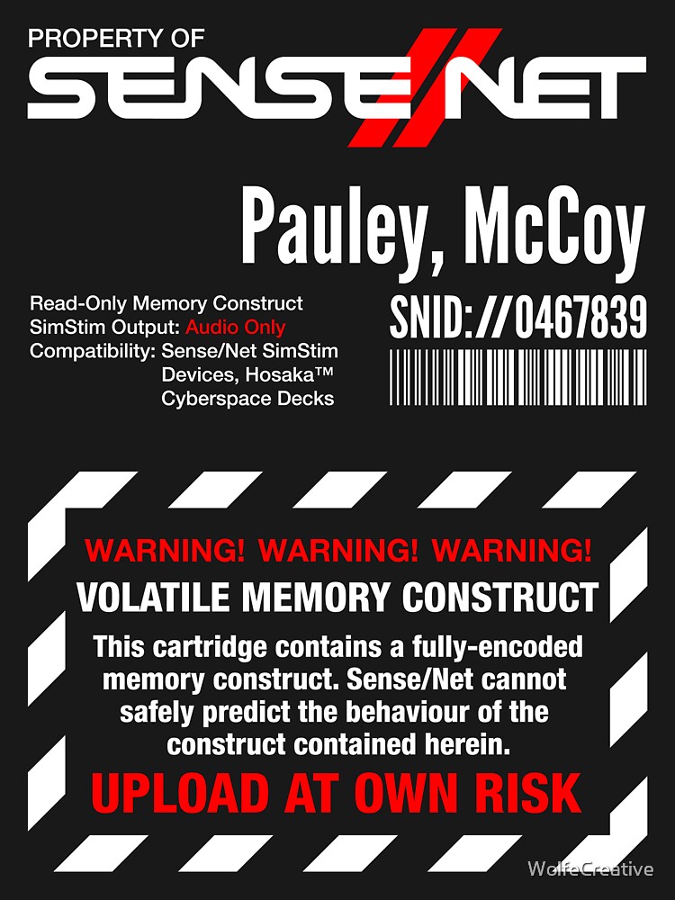 "Dixie Flatline Warning Label - Sticker" Sticker for Sale by ...