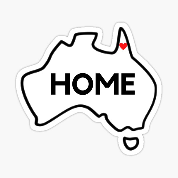 "Cairns, Queensland (QLD)" Sticker by LazyWombat | Redbubble