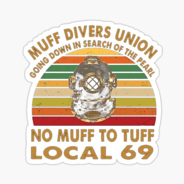 Diving Muff Divers Stickers | Redbubble