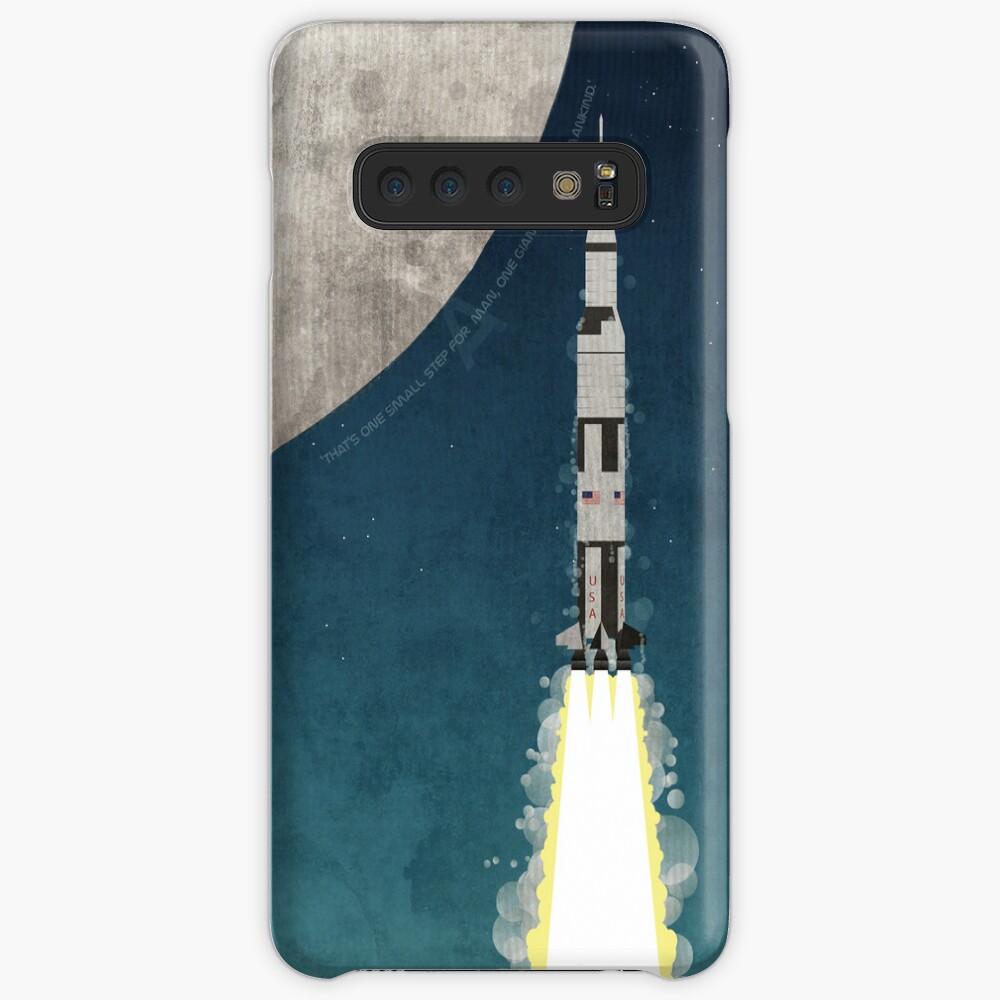 "Apollo Rocket" Cases & Skins for Samsung Galaxy by Wyattdesign | Redbubble