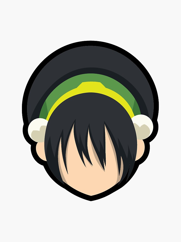 "Avatar Toph Icon" Sticker for Sale by abszat | Redbubble
