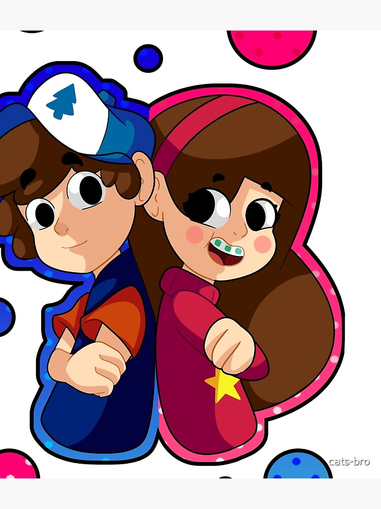 "Dipper and Mabel Pines" Backpack for Sale by cats-bro | Redbubble