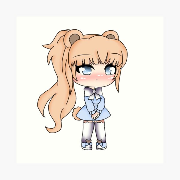 "Alice nice girl, Gacha Life, Gacza Club" Art Print for Sale by ...