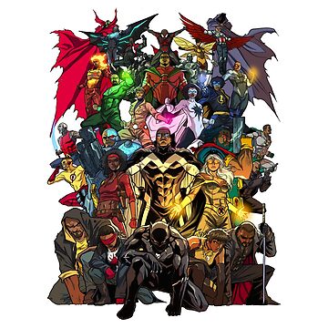"Heroes of Color" Poster for Sale by ChocCityComics | Redbubble
