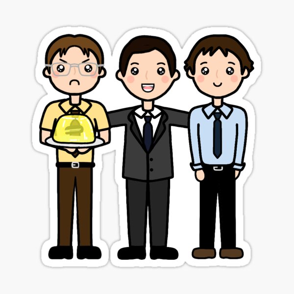 "The Office Jello Prank" Sticker for Sale by cutermelon | Redbubble