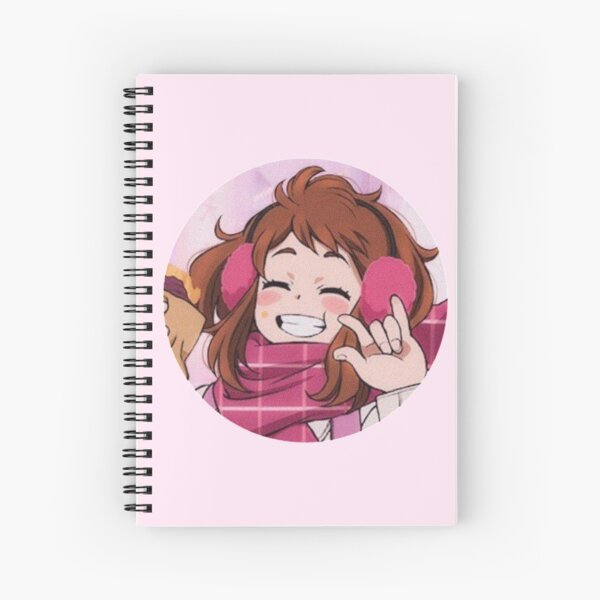 "Uraraka BNHA" Spiral Notebook for Sale by smuttykitten | Redbubble