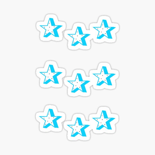 "aesthetic star sticker pack" Sticker for Sale by isabelkate | Redbubble