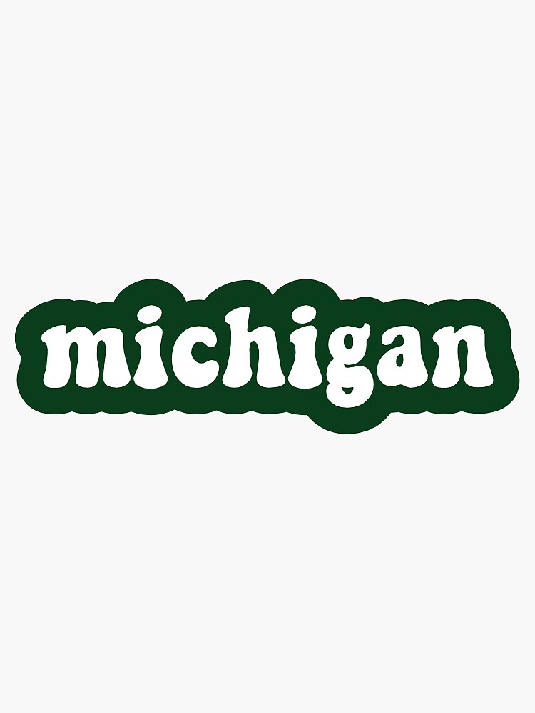 "Michigan State sticker" Sticker by abbyswim1234 | Redbubble