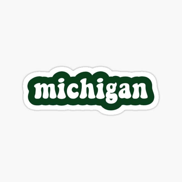 "Michigan State sticker" Sticker by abbyswim1234 | Redbubble