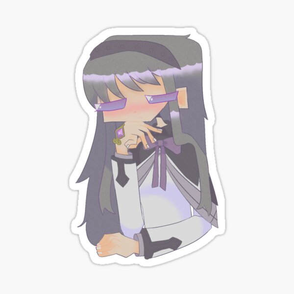 "homura" Sticker for Sale by madohomuz | Redbubble