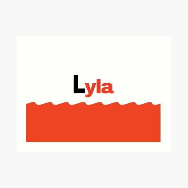 Lyla Art Prints | Redbubble