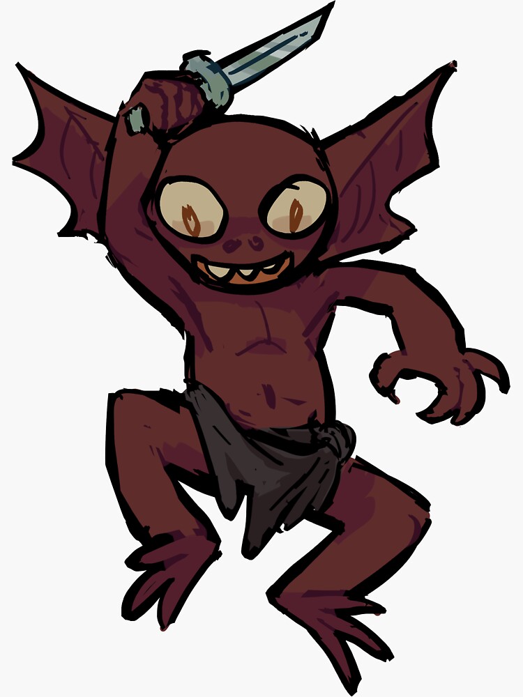 "Imp" Sticker for Sale by Netoey | Redbubble