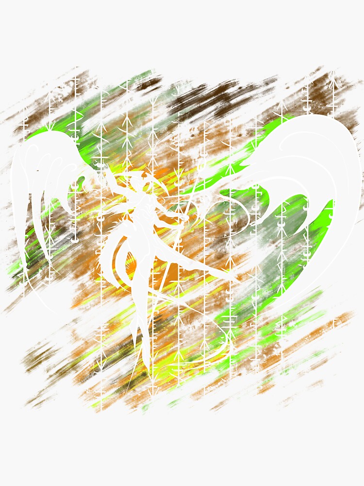 "Atraxa the Angel of dusk " Sticker by titartwork | Redbubble