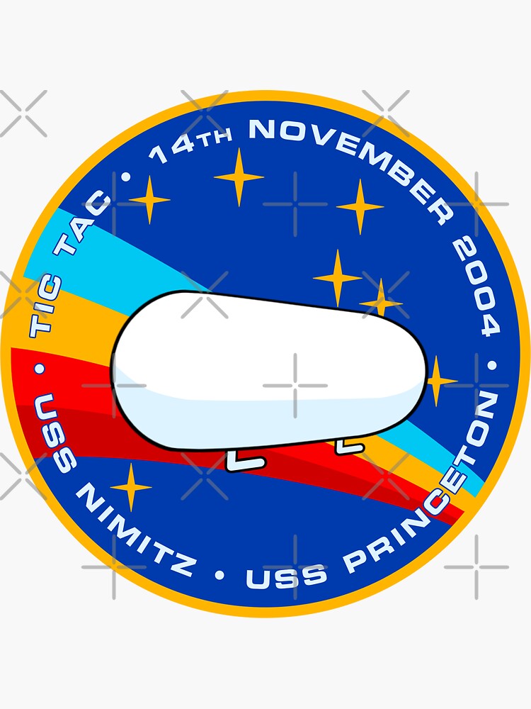 "Tic Tac UFO / UAP Encounter Morale Patch" Sticker for Sale by ...