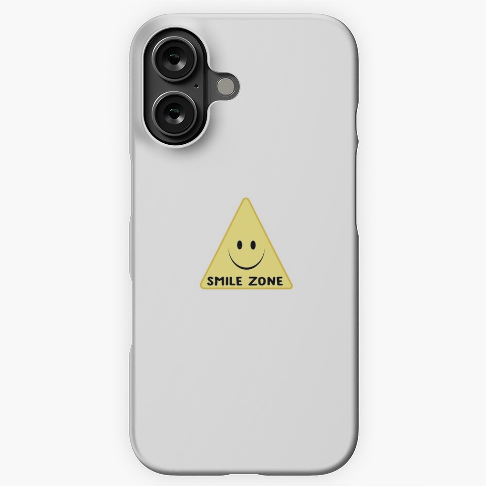 "smile zone" Sticker for Sale by carleemarkle | Redbubble