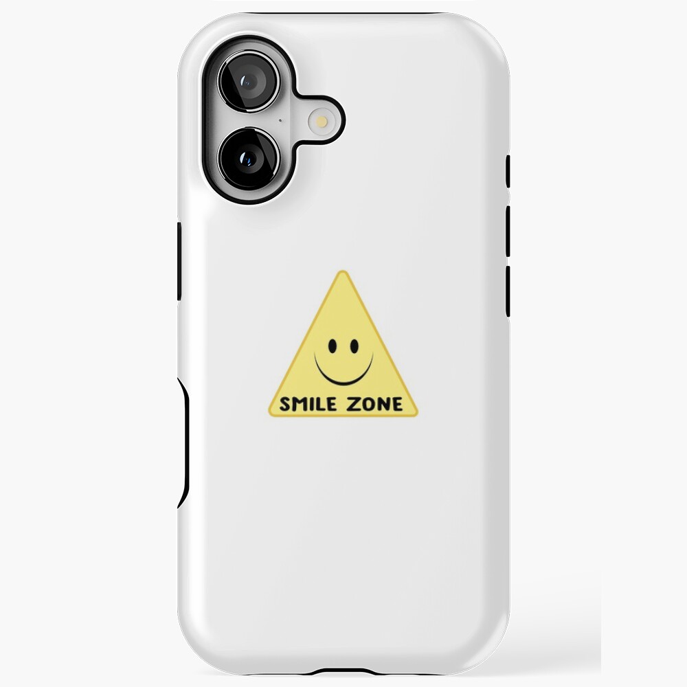 "smile zone" Sticker for Sale by carleemarkle | Redbubble