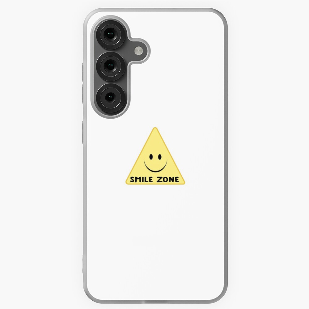 "smile zone" Sticker for Sale by carleemarkle | Redbubble