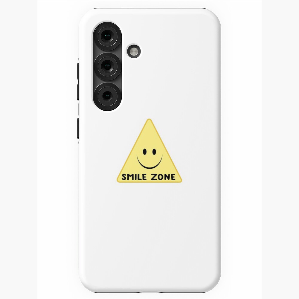 "smile zone" Sticker for Sale by carleemarkle | Redbubble