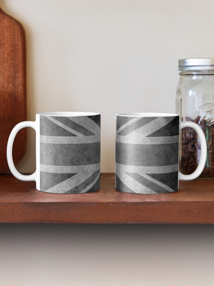 "Union Jack Vintage 3:5 Version in grayscale" Mug by Bruiserstang ...