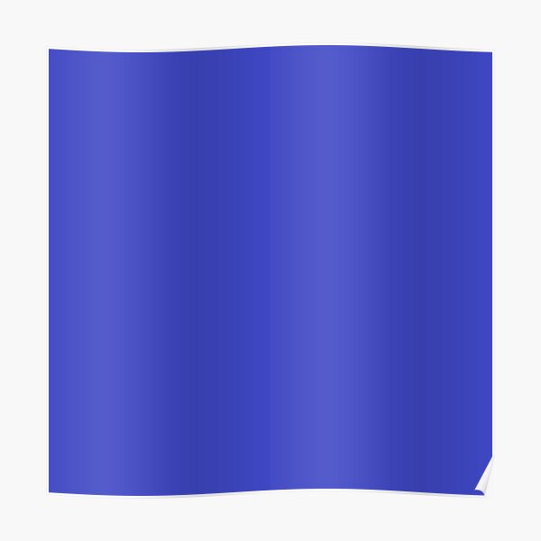 "Plain Ocean Blue Colour" Poster by PlainColour | Redbubble