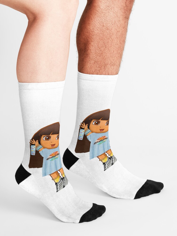 "dora as a vsco!!" Socks by alicebaxterxo | Redbubble