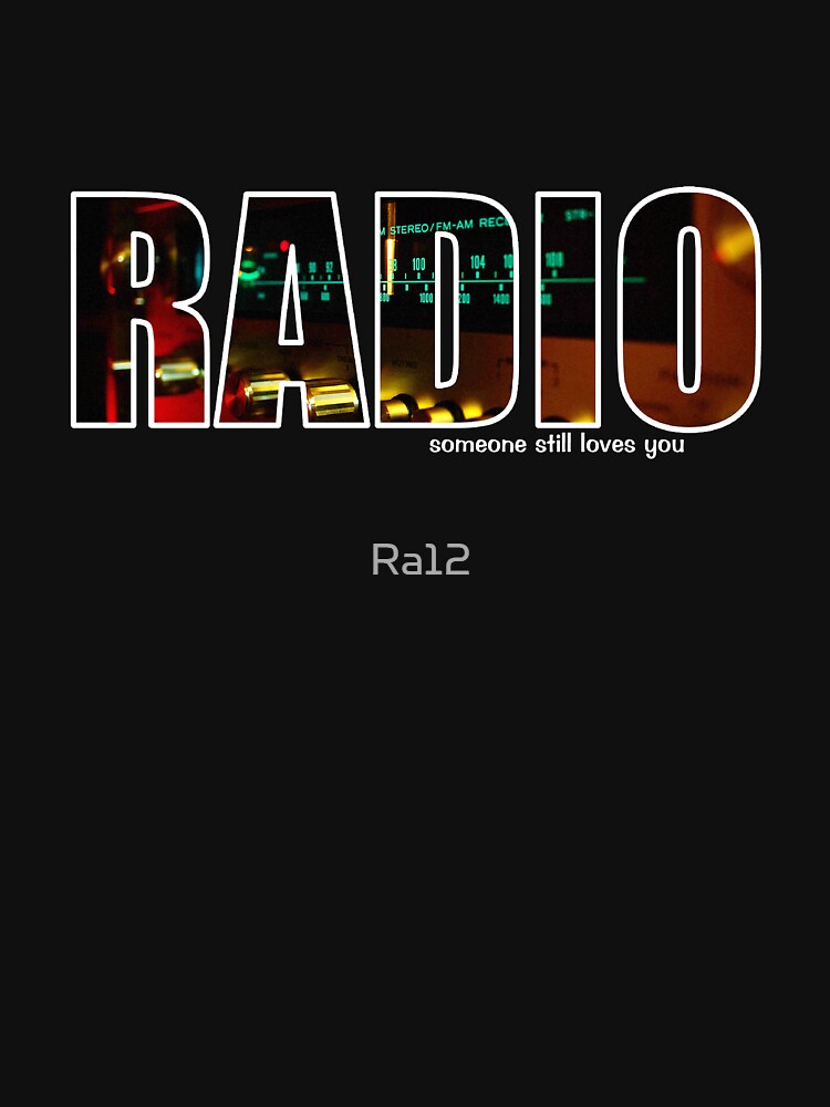 "Radio, what's new." T-shirt by Ra12 | Redbubble | radio t-shirts ...