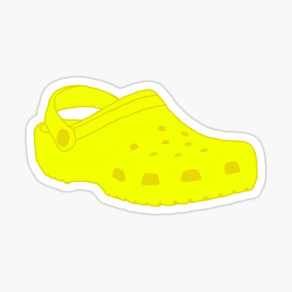 "croc shoe" Sticker by leahlyda | Redbubble