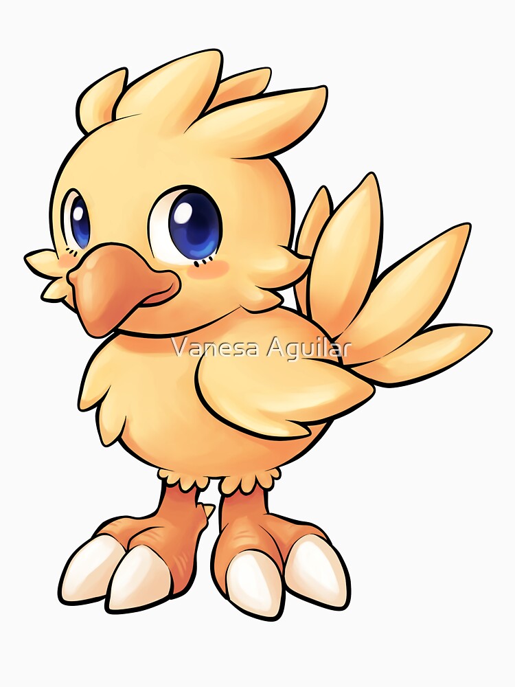 "Chocobo" T-shirt for Sale by VayDemona | Redbubble | chocobo t-shirts ...