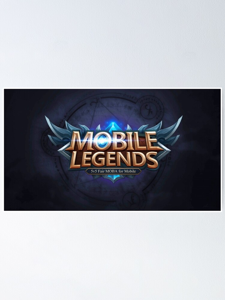 "Mobile Legends New Update Logo" Poster for Sale by mackenney66 | Redbubble