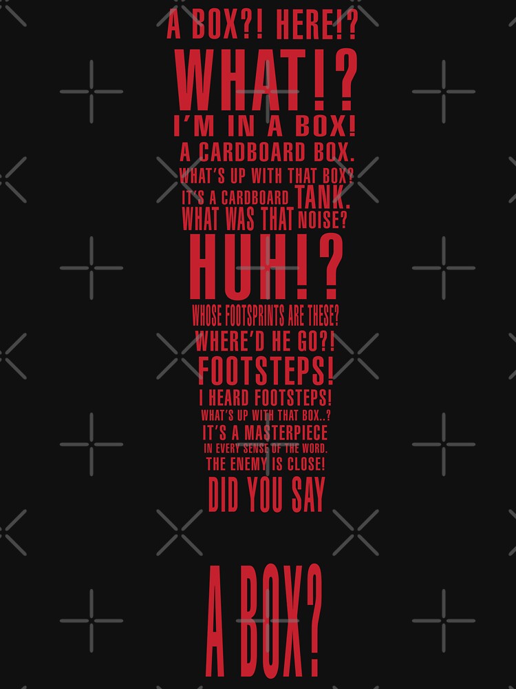 "MGS Alert Typography" T-shirt for Sale by Koukiburra | Redbubble | mgs ...