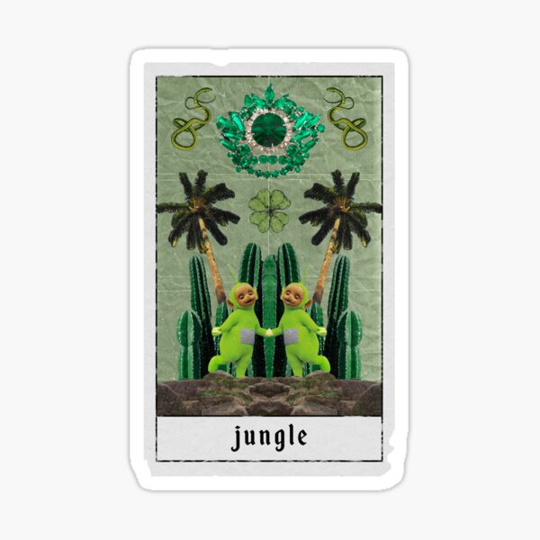 "Dipsy Jungle" Sticker for Sale by crawllisto | Redbubble