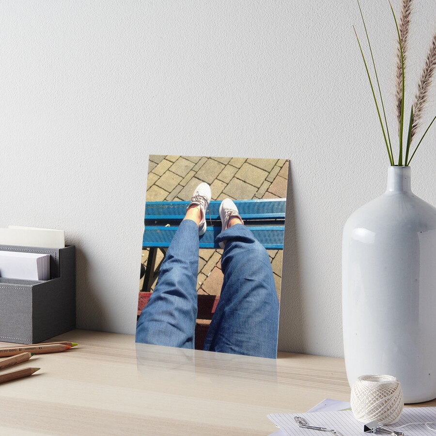 "Girl's feet lover" Art Board Print for Sale by stelabora | Redbubble