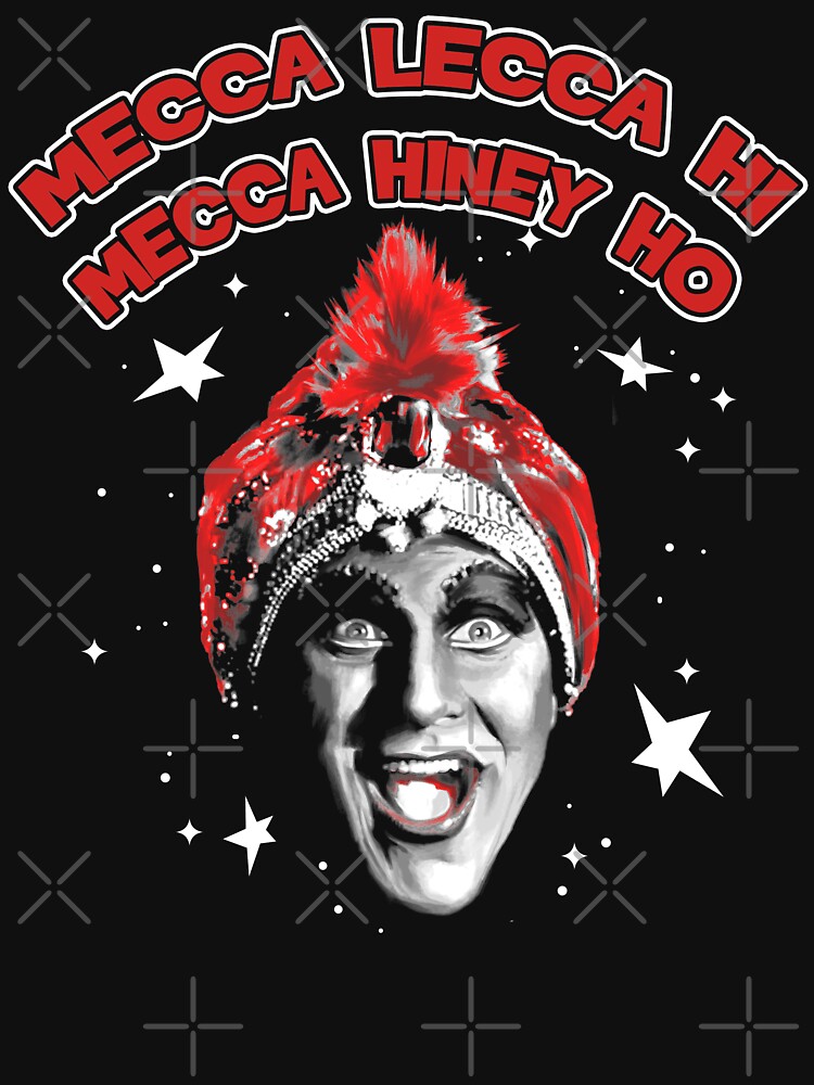 "MECCA LECCA HI Pee Wee Herman Big Adventure 44" T-shirt for Sale by ...
